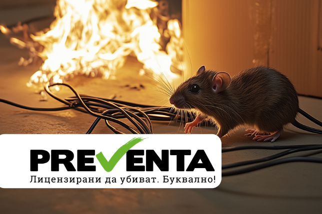 Гризачите, кабелите и рискът от пожар